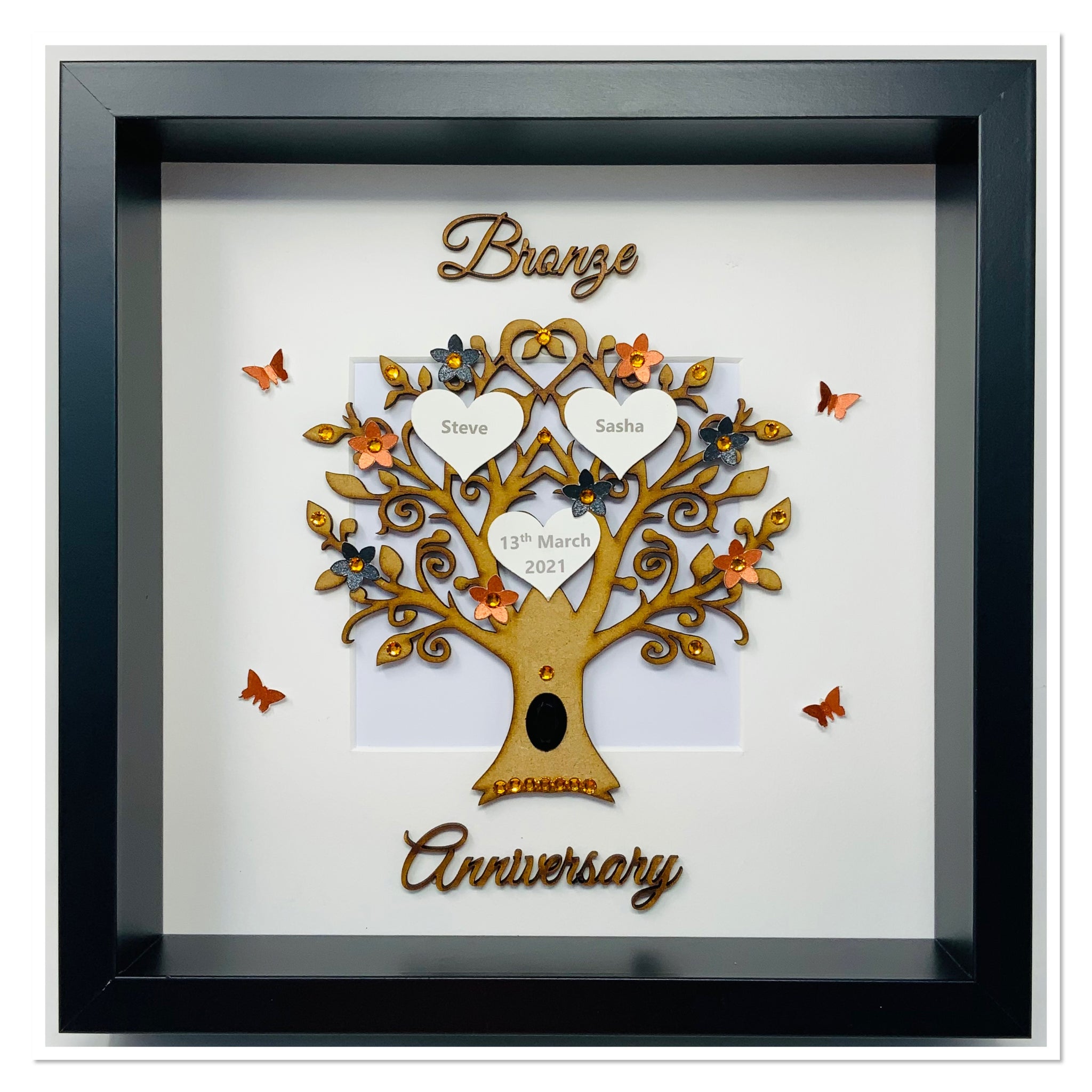 Bronze wedding anniversary store